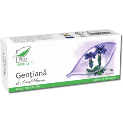 Gentiana 30 cps, Pronatura medica