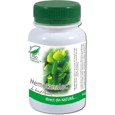 Memotanalec, 60 capsule, Pronatura medica