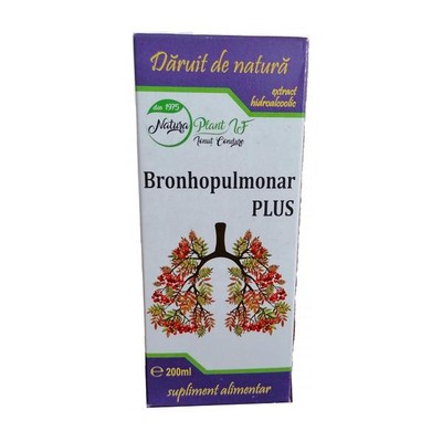 Extract bronhopulmonar plus 200ml, Natura plant