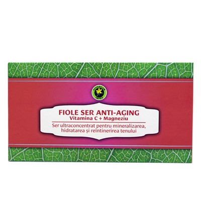Fiola anti-aging cu vitamina c si magneziu 2ml, Hypericum impex