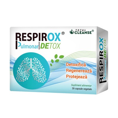 Total cleanse respirox pulmonar detox® 30cps, Cosmo pharm