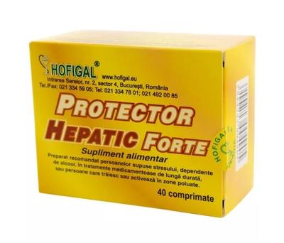 Protector hepatic forte 40cpr, Hofigal