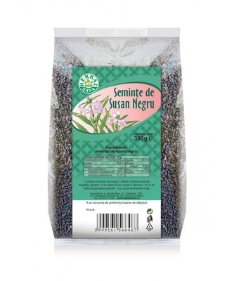 Susan negru - seminte, 300g, Herbal sana