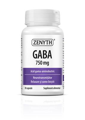 Gaba 750 mg, 30 capsule, Zenyth