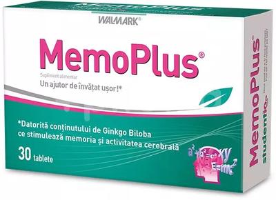 Memoplus, 30 tablete, Walmark