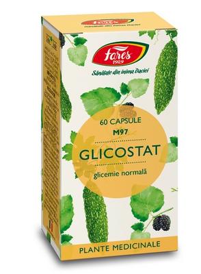 Glicostat, m97, 60 capsule, Fares