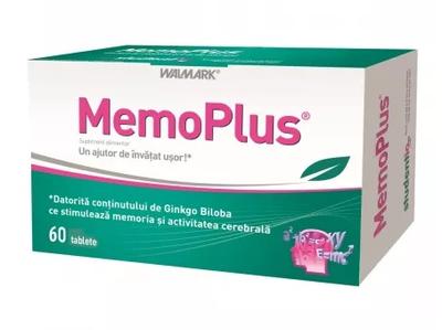Memoplus, 60 tablete, Walmark
