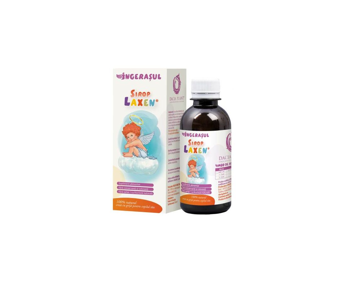 Sirop laxen copii ingerasul 200ml, Dacia plant